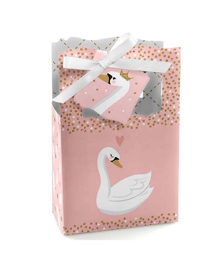 Big Dot of Happiness Swan Soiree - White Swan Baby Shower or Birthday ...