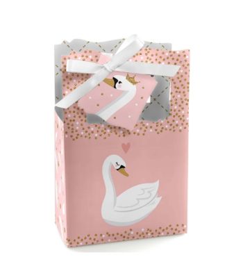 Big Dot of Happiness Swan Soiree - White Swan Baby Shower or Birthday ...