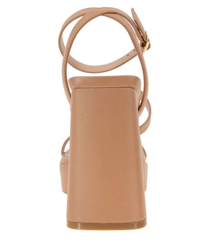 BCBGeneration Women's Galana Strappy Platform Sandal - Macy's