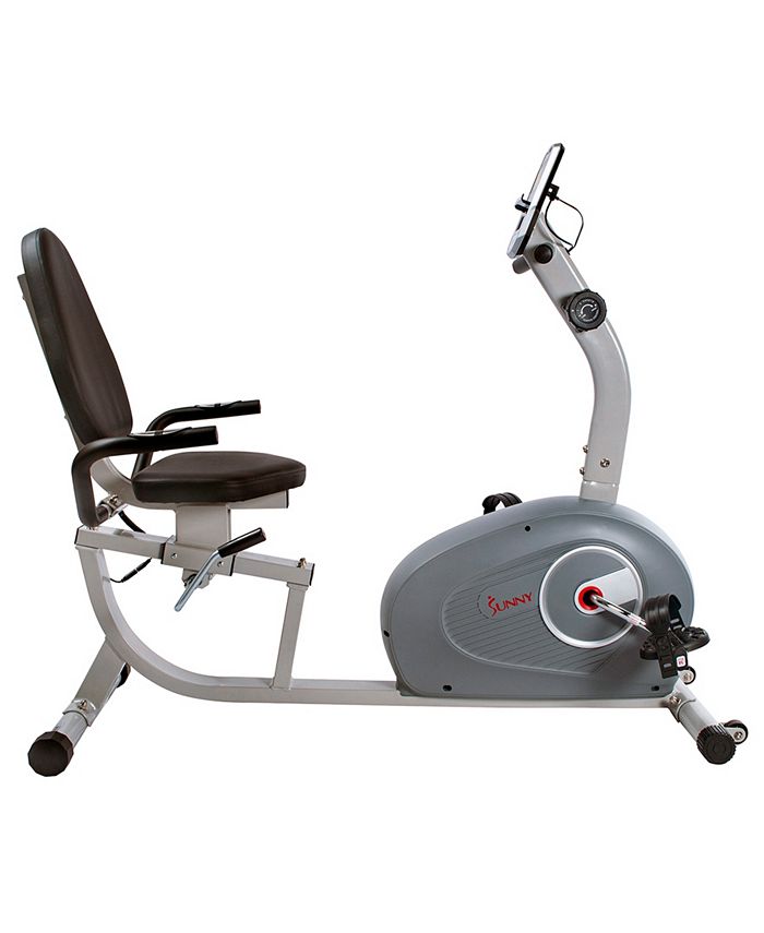 Sunny Health & Fitness Magnetic Recumbent Exercise Bike, Sf-Rb4905 - Macy's