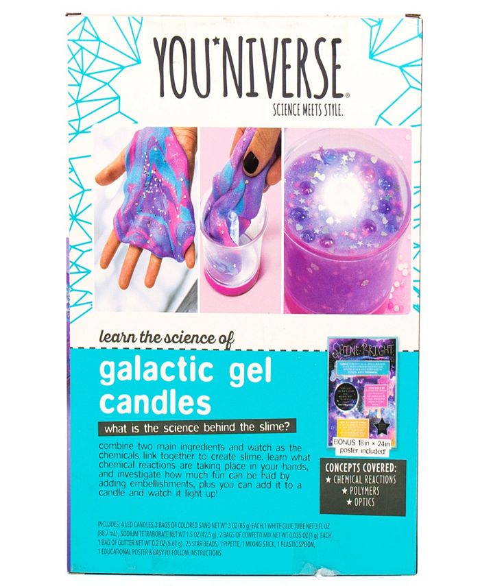 YOUniverse Galactic Gel Candles Playset - Macy's