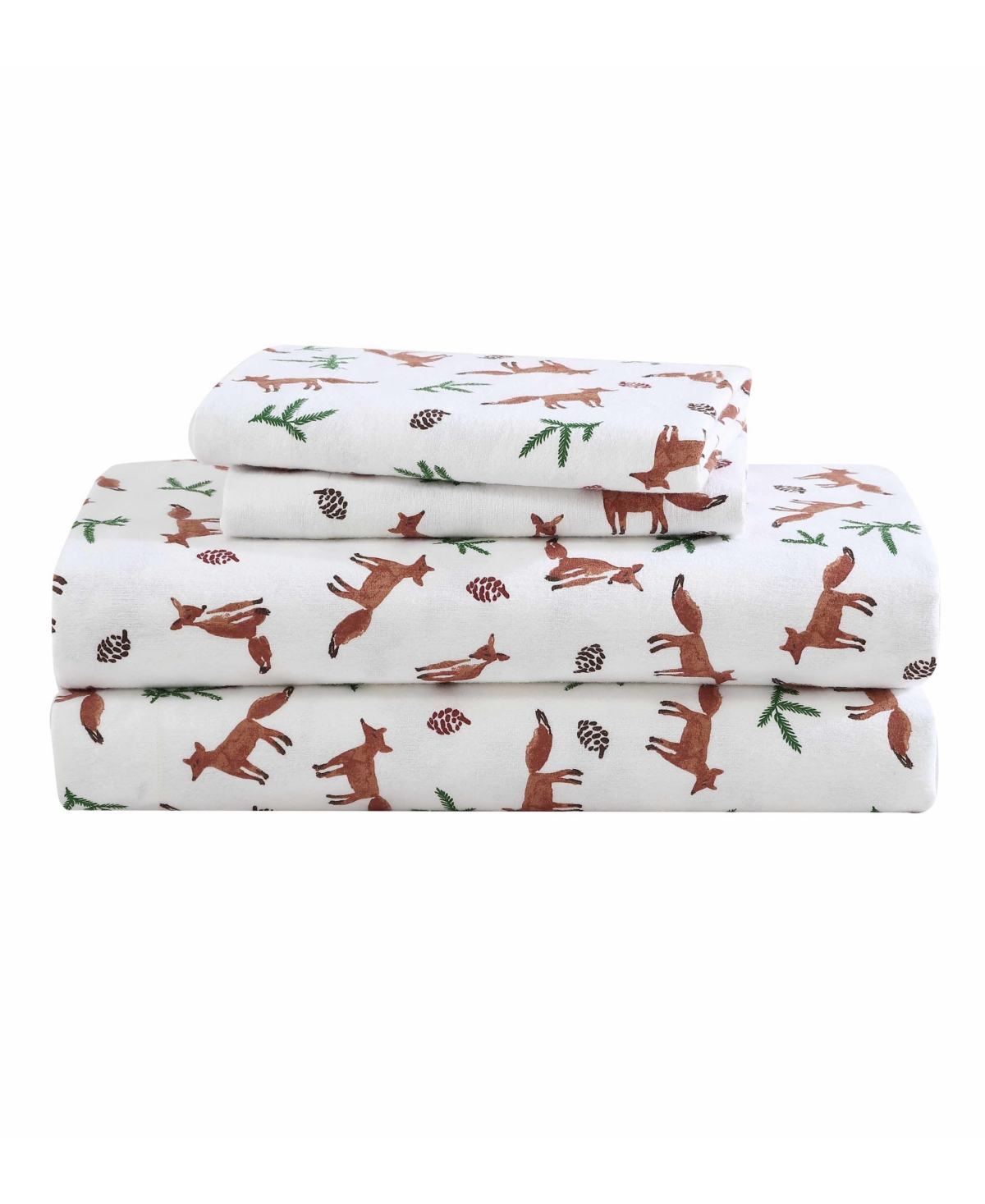 Click here for Eddie Bauer Printed Cotton Flannel 4-Pc. Sheet Set... prices