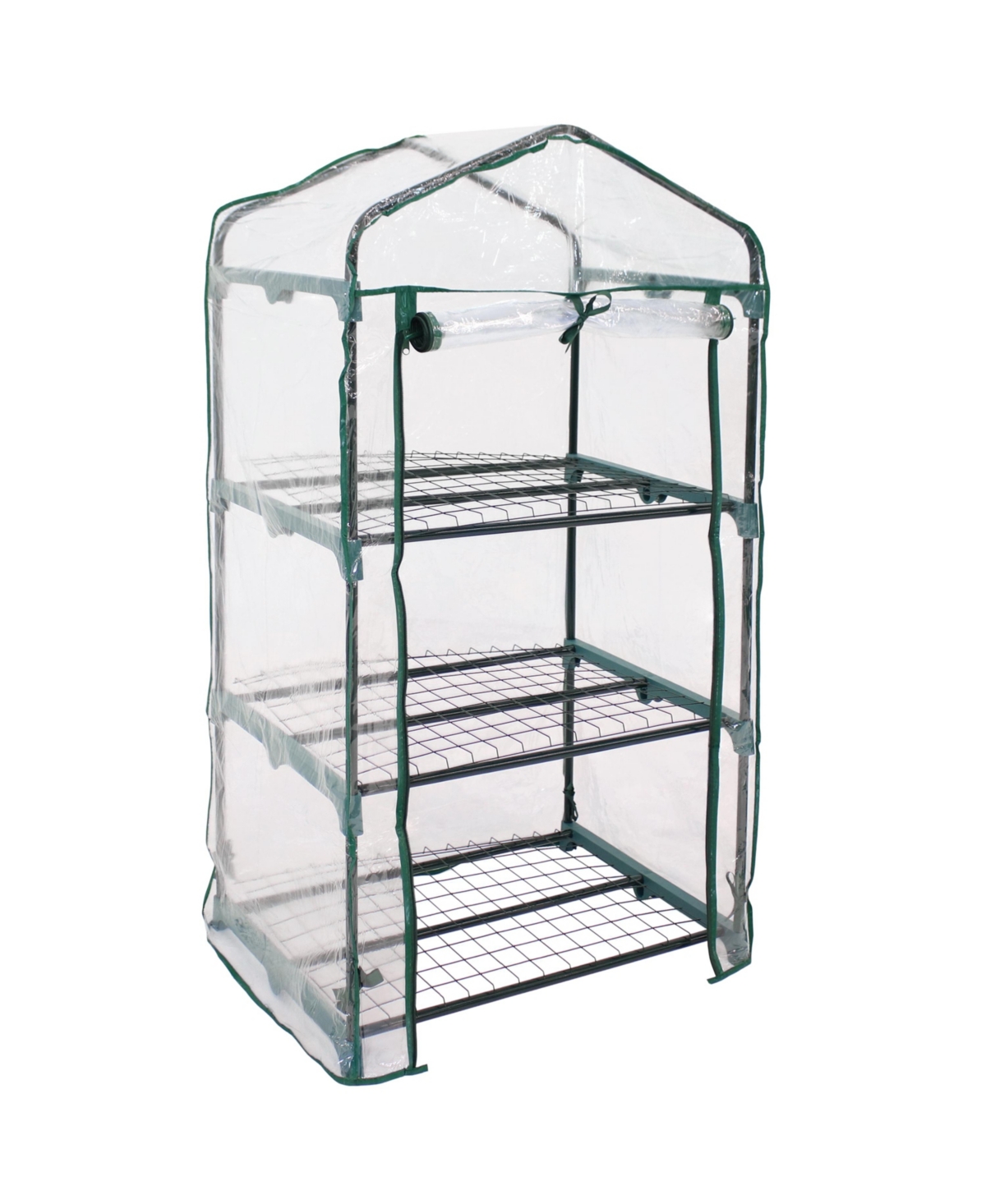 Click here for Outdoor Portable 3-Tier Mini Greenhouse with Roll-... prices