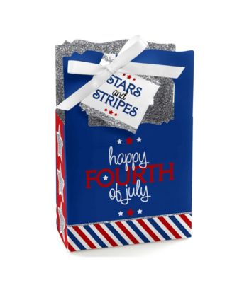Big Dot of Happiness 4th of July - Independence Day Party Favor Boxes ...