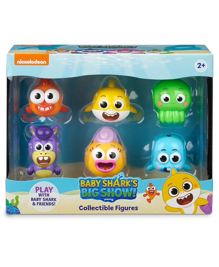Baby Shark Figures Set, 6 Piece - Macy's