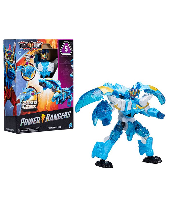 Power Rangers Dino Fury Mosa Razor Zord Morphing Dino Robot - Macy's