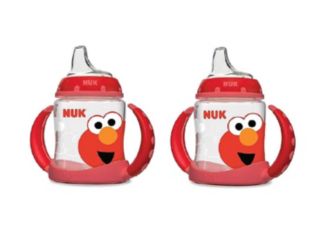 NUK Learner Sippy Cup, removable handles, 5oz, Elmo, 2 Pack - Macy's