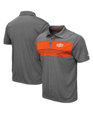 Men's Colosseum Heathered Charcoal Oklahoma State Cowboys Wordmark ...