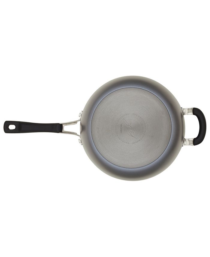 Rachael Ray Cook Create Hard Anodized Nonstick Saucier With Lid And