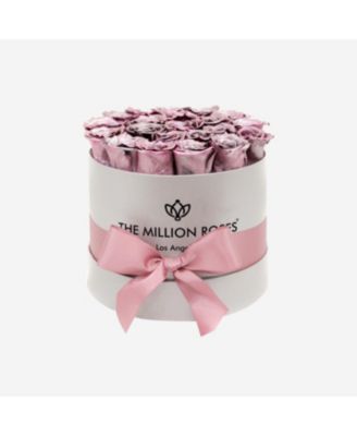 Classic White Box of Roses - Macy's