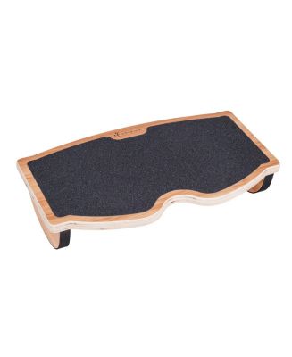 StrongTek Rocking Non-Slip Wood Balance Board, Under Desk Foot Rest For ...