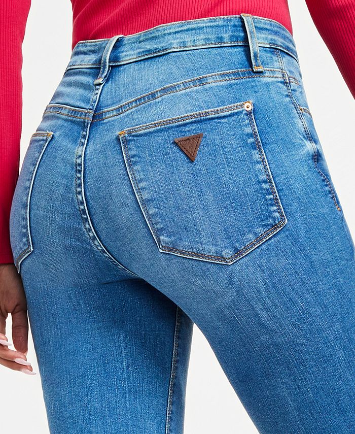 Guess Womens Sexy Mid Rise Bootcut Jeans Macys