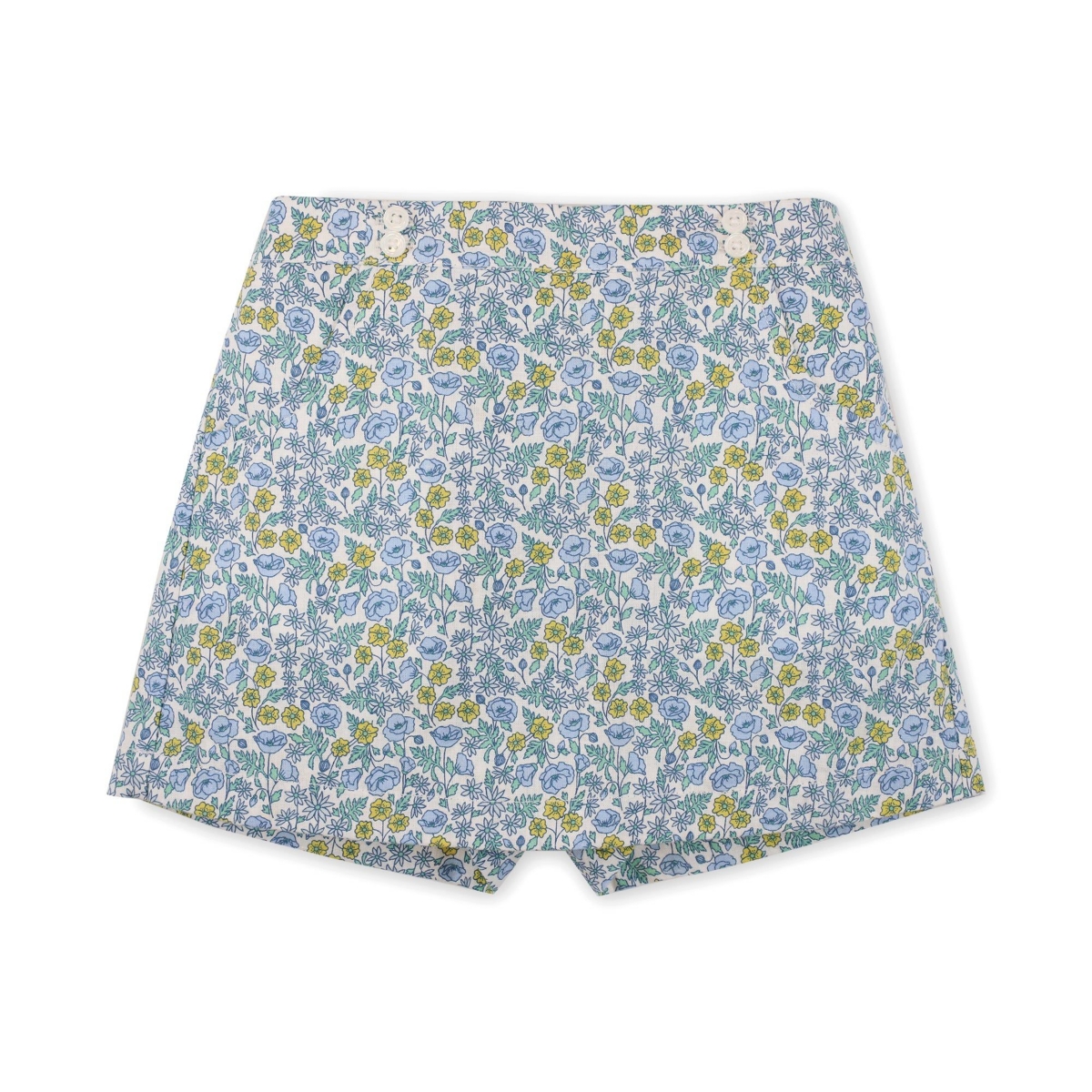 Click here for Hope & Henry Baby Girls Button Front Skort - Multi... prices