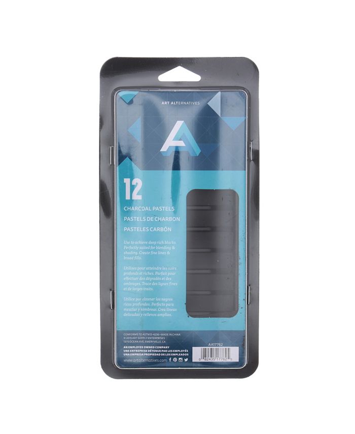 Art Alternatives Charcoal Drawing Sticks 12 Piece Set - Macy's