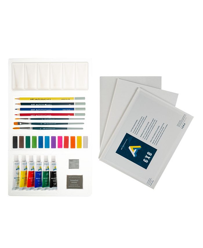 Art Alternatives Get Started Watercolor 30 Piece Set - Macy's