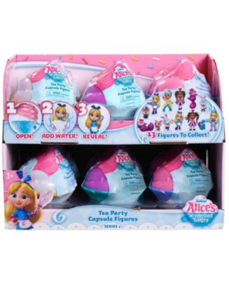 Alice's Wonderland Bakery Tea Party Capsule Figures Set, 2 Piece - Macy's