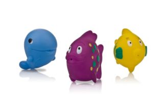 Nuby Fun Fish Squirters bath toys, Multi color, 3 Pack - Macy's