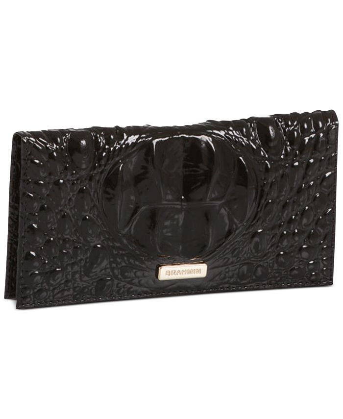 Brahmin Cordelia Checkbook Leather Wallet - Macy's