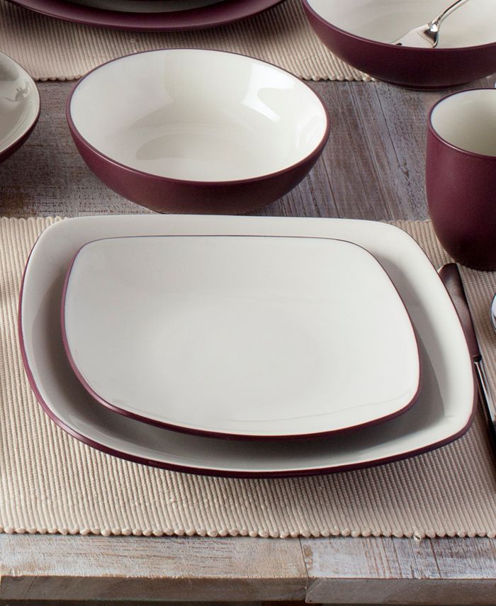 Noritake Colorwave Square Dinner Plates, Set of 4 - Macy's