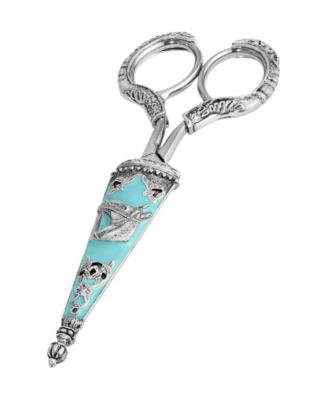 2028 Pewter Turquoise Horse Head Scissors - Macy's