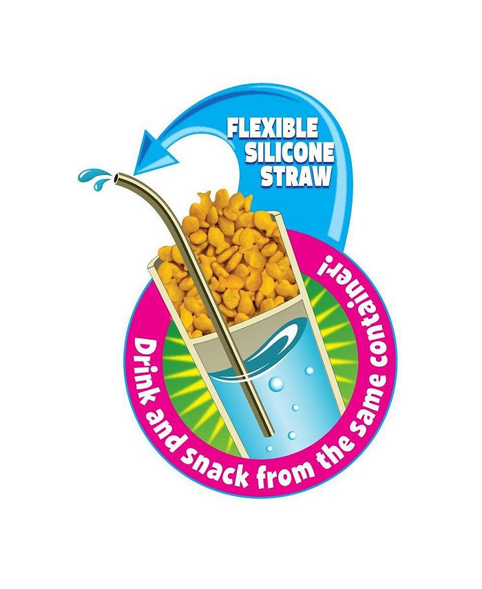 Nuby Snack N' Sip 2 in 1 Snack and Drink Cup, 2 Pack, Pink/Purple - Macy's