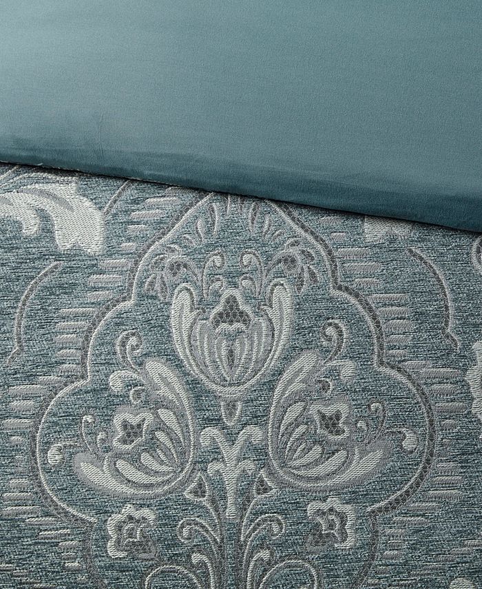Madison Park Signature Adelphia Jacquard 9-Pc.Comforter Set, King - Macy's