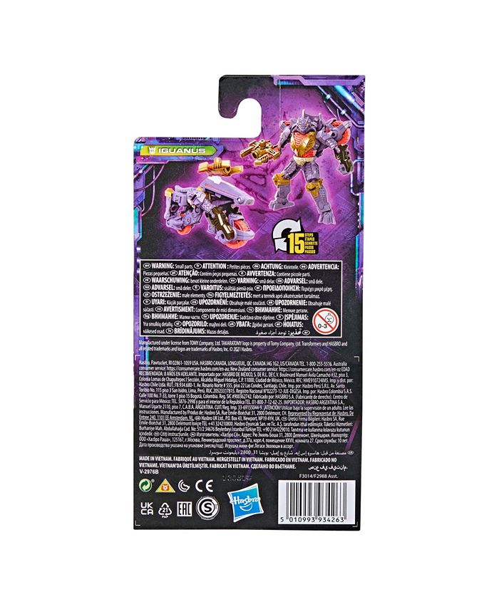 Transformers Generations Legacy Core Iguanus - Macy's