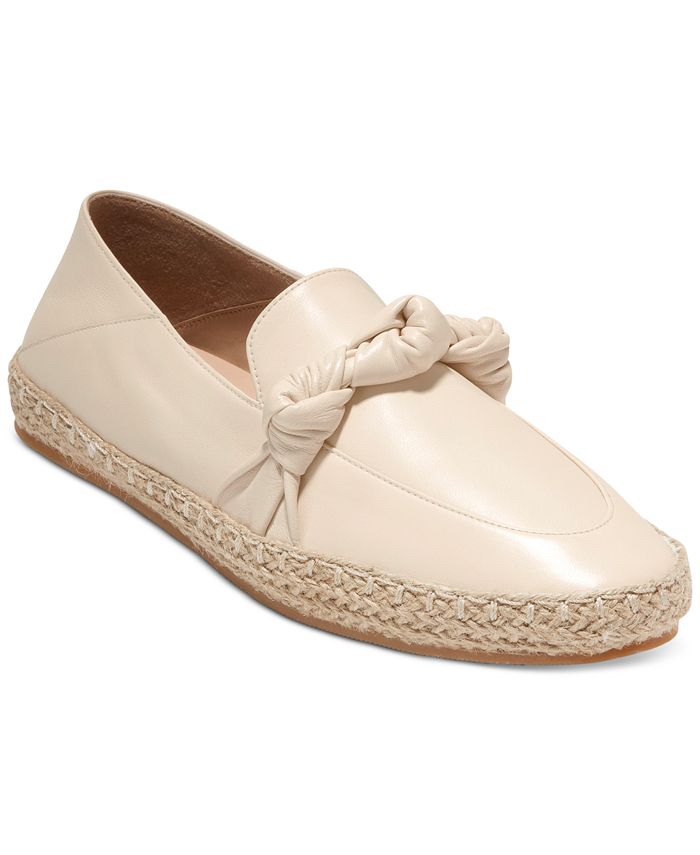 Cole Haan Women's Cloudfeel Knotted Espadrille Flats - Macy's