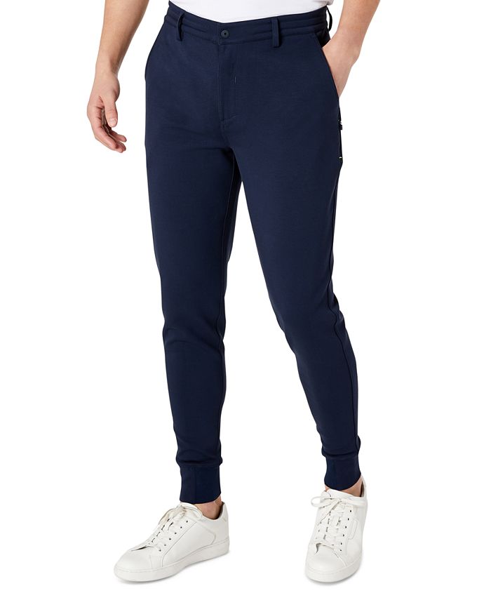 Kenneth Cole Men's Stretch Knit Joggers - Macy's