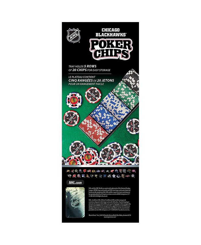 MasterPieces Puzzles Casino - NHL Chicago Blackhawks - 100 Piece High ...