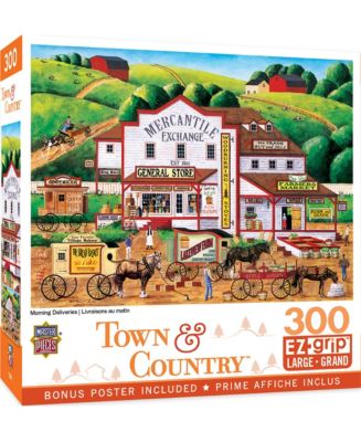 Masterpieces Town & Country - Morning Deliveries 300 Piece Puzzle By ...