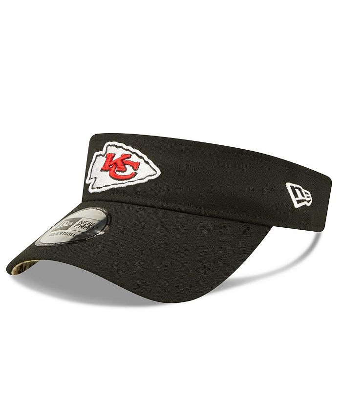 New Era Men's Black Kansas City Chiefs 2022 Salute To Service Visor ...