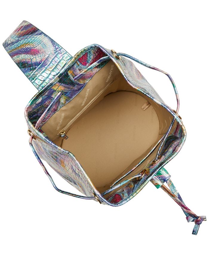 Brahmin Allie Melbourne Embossed Leather Backpack & Reviews - Handbags ...