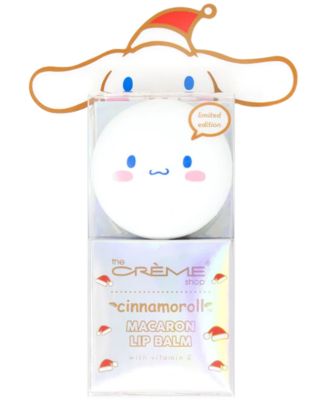 The Crème Shop x Cinnamoroll Holiday Macaron Lip Balm - Peppermint ...