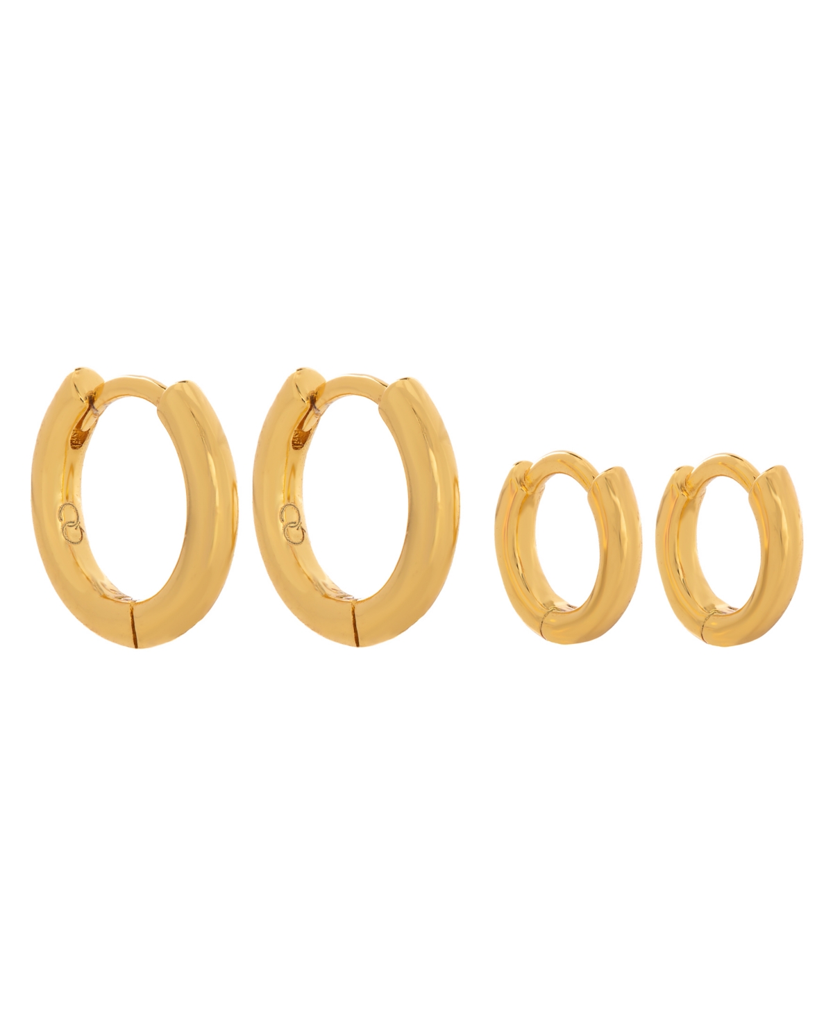 Click here for Girls Crew Womens Tiny Endless Hoop Set - Gold Pla... prices