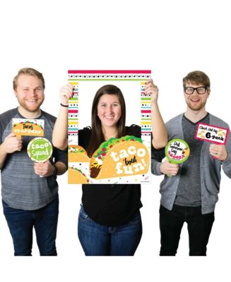 Big Dot of Happiness Taco 'Bout Fun - Mexican Fiesta Selfie Photo Booth ...