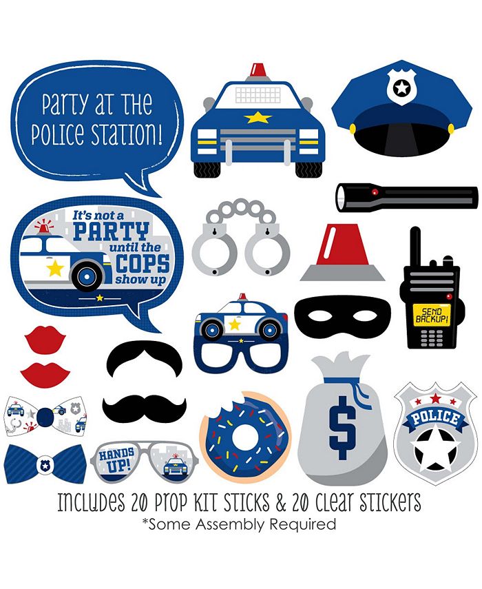 Big Dot of Happiness Calling All Units - Police - Birthday or Baby ...