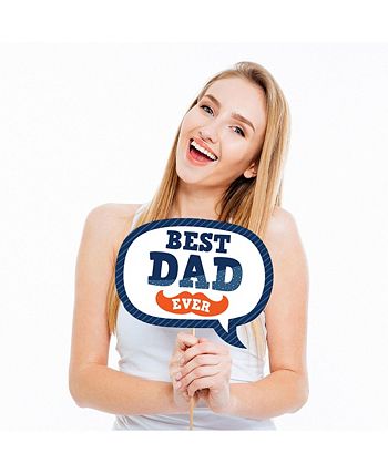 Big Dot of Happiness Happy Father's Day - We Love Dad Party Photo Booth ...