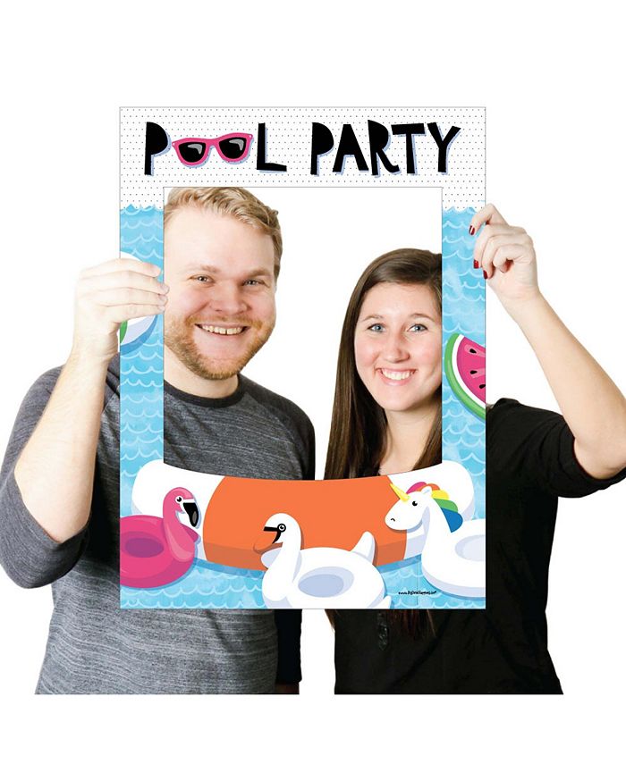 Big Dot of Happiness Make a Splash - Pool Party - Birthday Party Photo ...