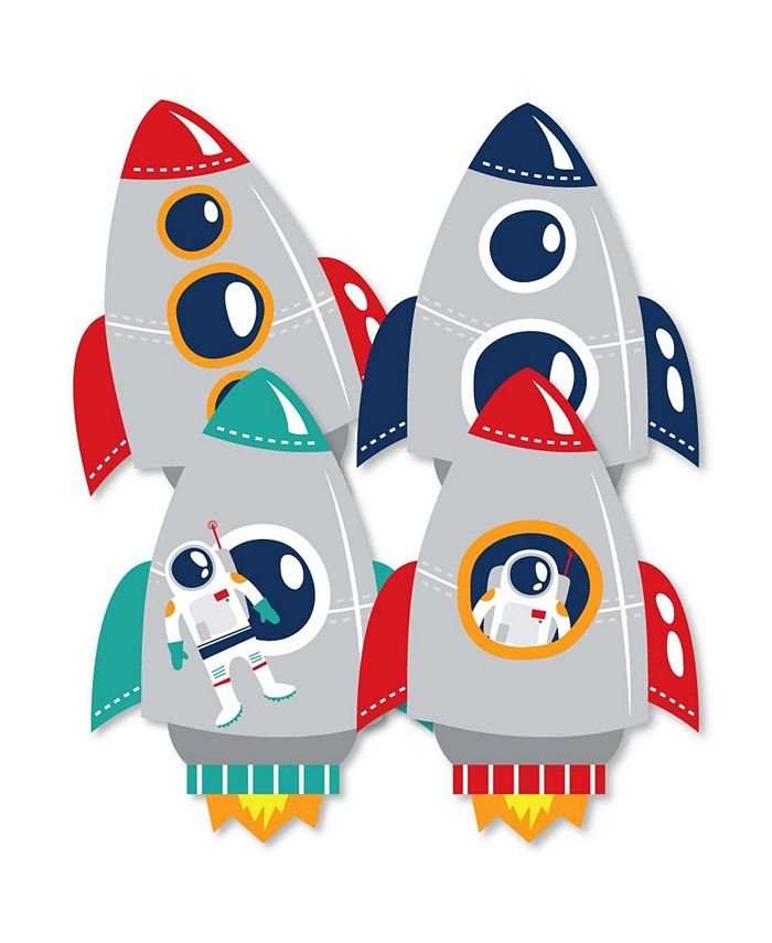 Big Dot of Happiness Blast Off to Outer Space - Decor DIY Baby Shower ...