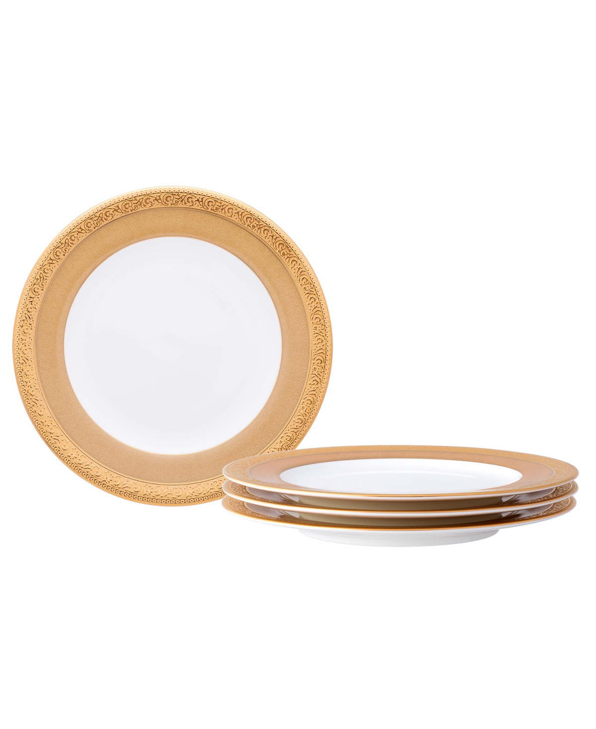 Click here for Noritake Summit Gold Set of 4 Bread Butter and App... prices