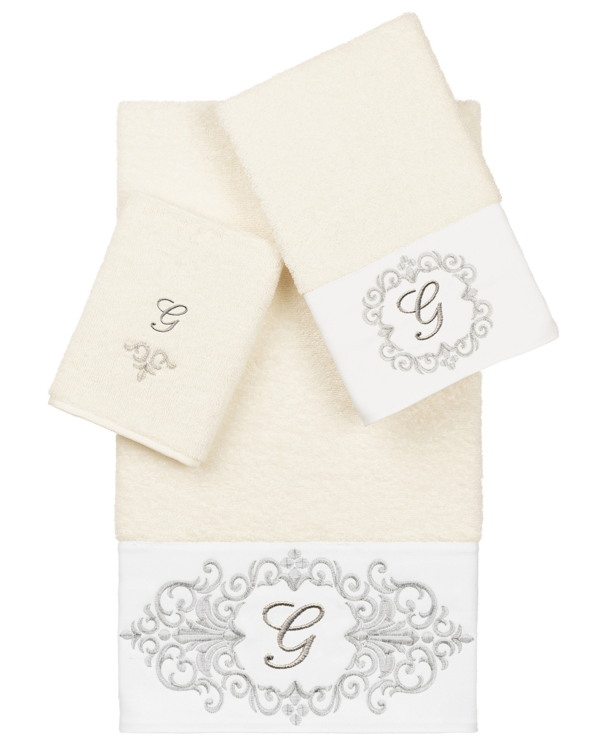 Click here for Linum Home Turkish Cotton Monica Embellished Towel... prices