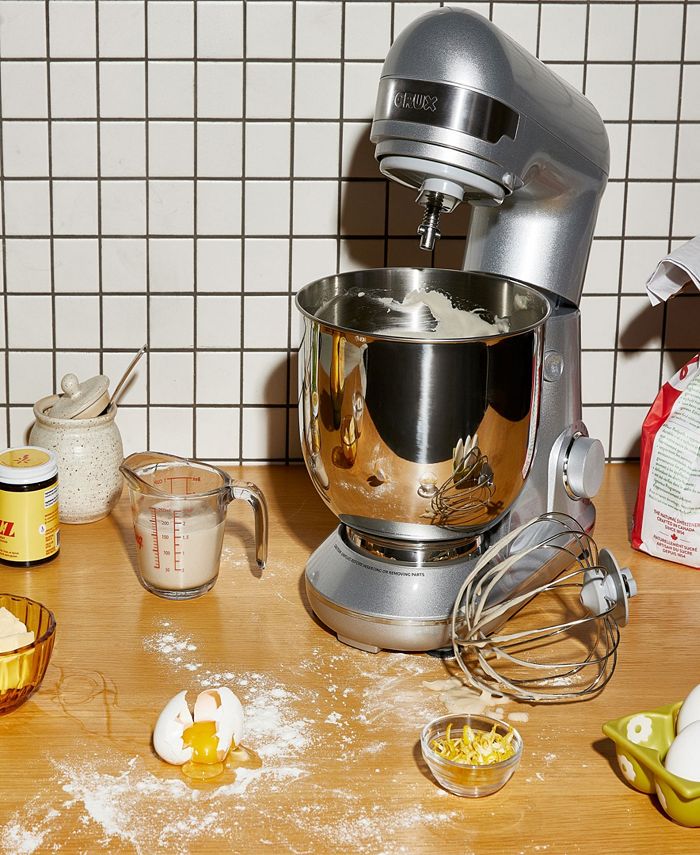 Crux 5.3-Qt. 300-Watt Tilt-Head 12-Speed Stand Mixer - Macy's