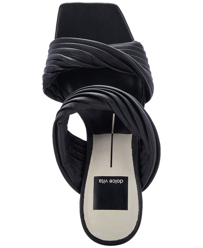 Dolce Vita Women's Pilton Soft-Volume Block-Heel Dress Sandals - Macy's