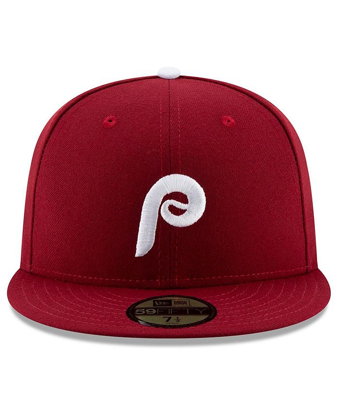 New Era Men's Red Philadelphia Phillies 2022 World Series Side Patch ...