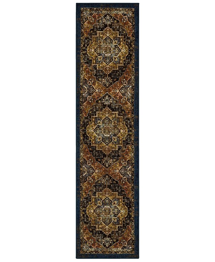 Mohawk Soho Shalred 2' x 8' Runner Area Rug - Macy's