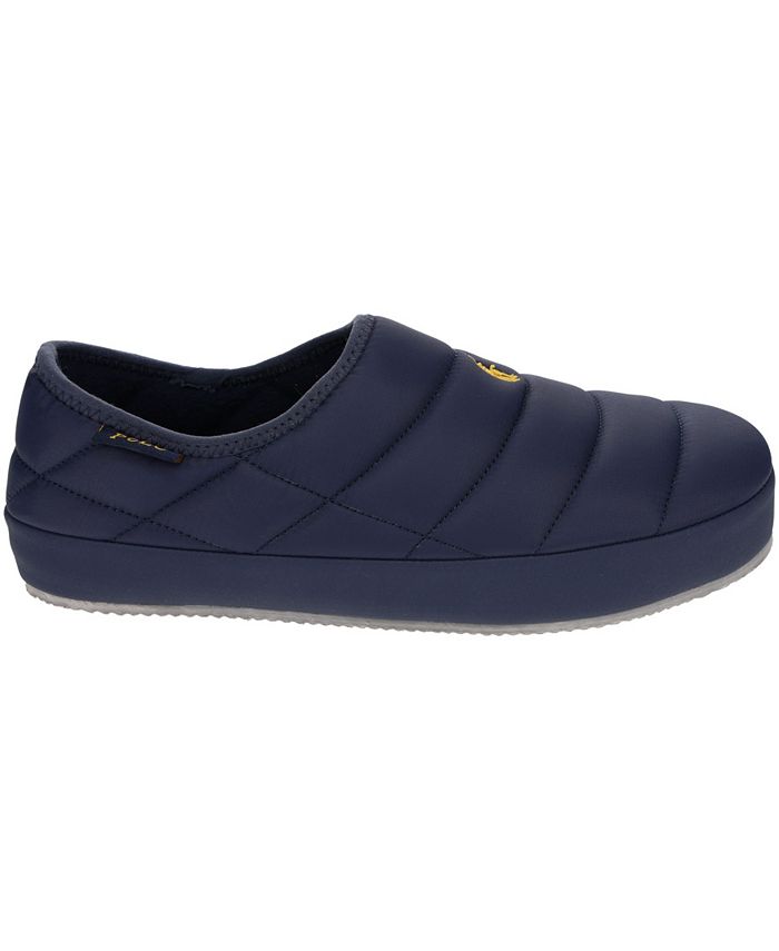 Polo Ralph Lauren Men's Maxon Quilted Upper Slip On Clog Slipper - Macy's
