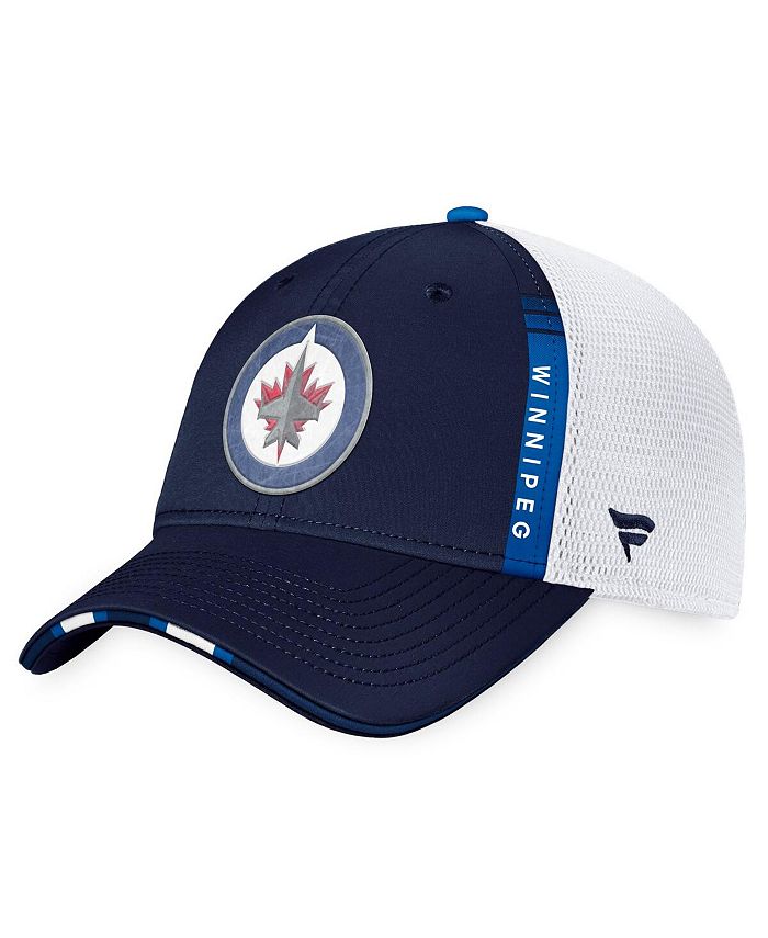 Fanatics Men's Navy, White Winnipeg Jets 2022 NHL Draft Authentic Pro ...