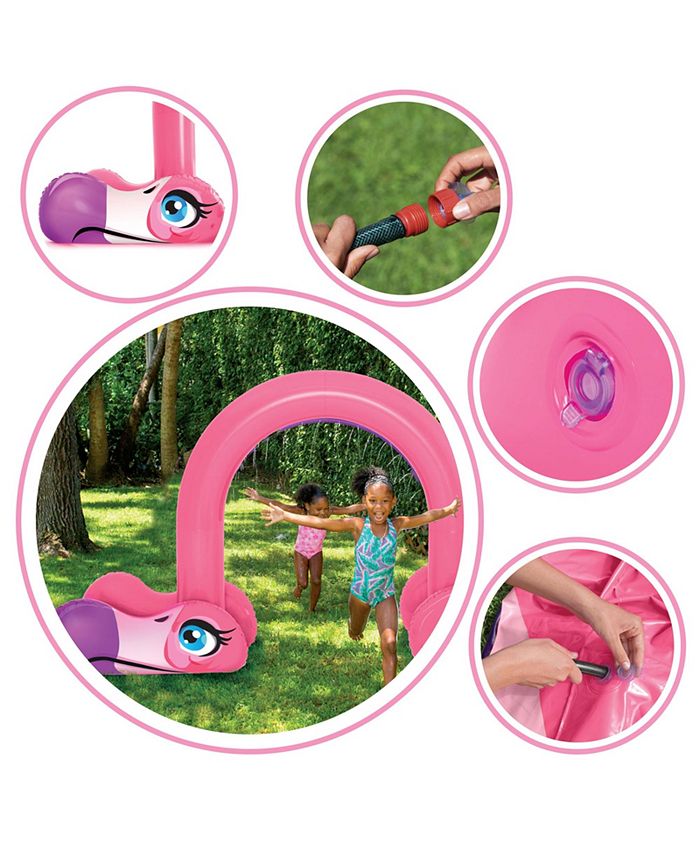 Splash Buddies Inflatable Flamingo Arch Sprinkler - Macy's