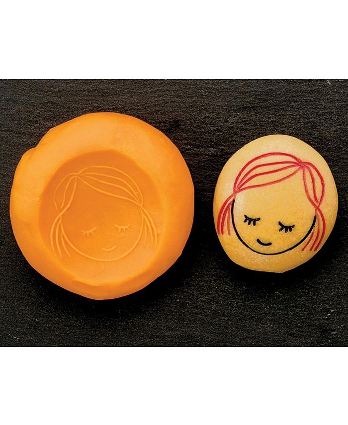 Kaplan Early Learning Emotions Dough Rollers Tactile Emotion Stones ...